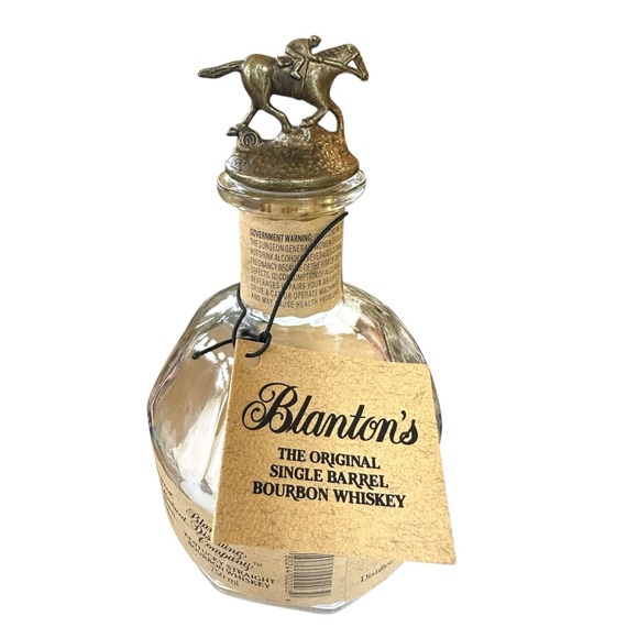 blantons | Accents | Empty Blantons The Original Single Barrel Bourbon ...